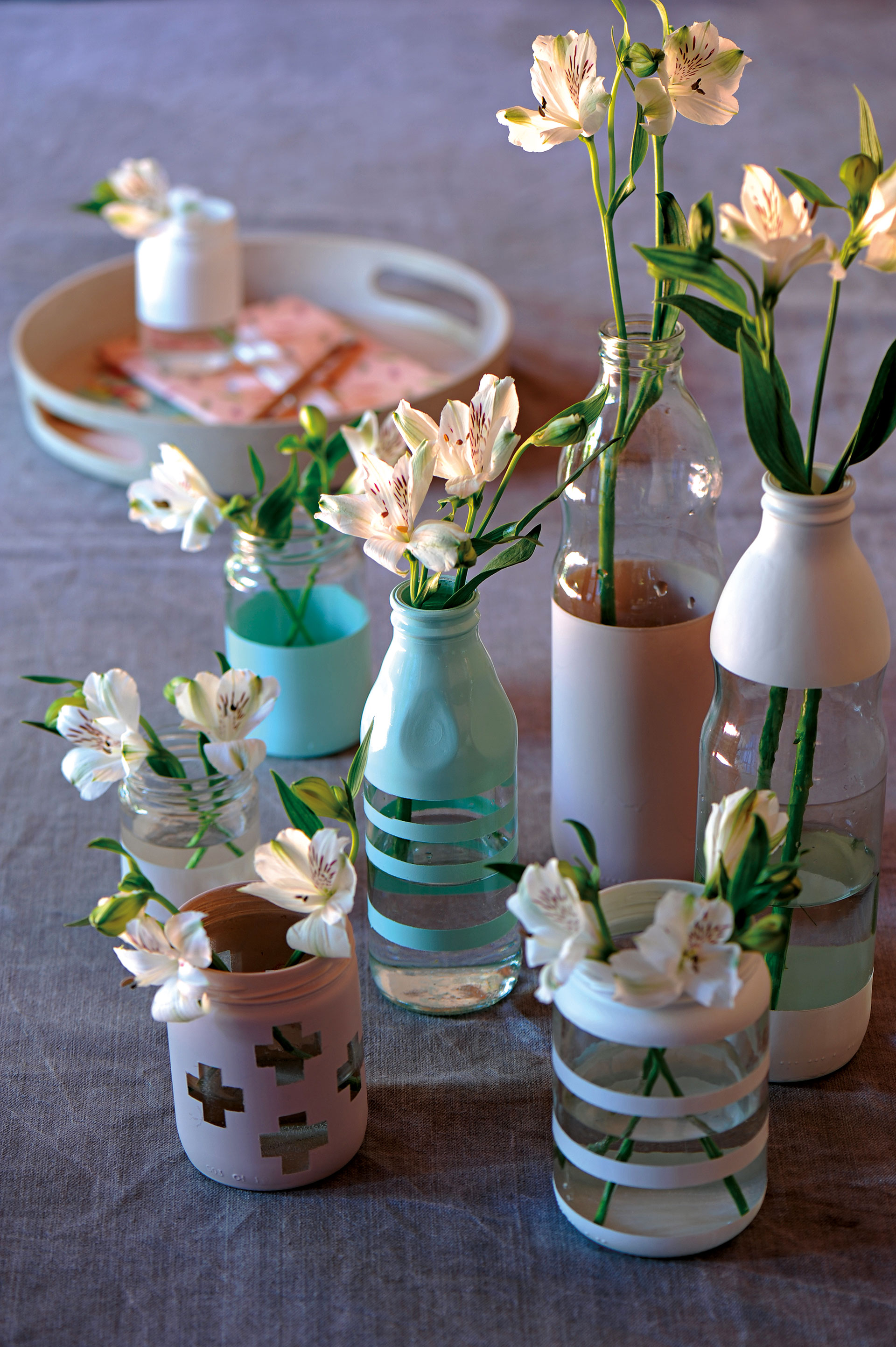 DIY: Floreros reciclados para hacer en casa - Revista Para Ti