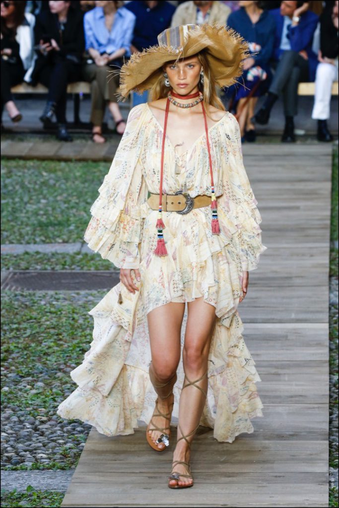El espíritu boho chic invadió la pasarela de Etro - Revista Para Ti