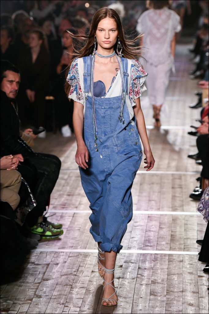 Isabel Marant impregnó la pasarela de espíritu boho chic - Revista Para Ti