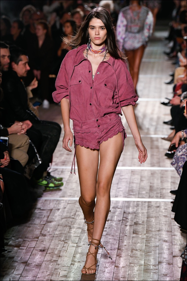 Isabel Marant impregnó la pasarela de espíritu boho chic – Para Ti