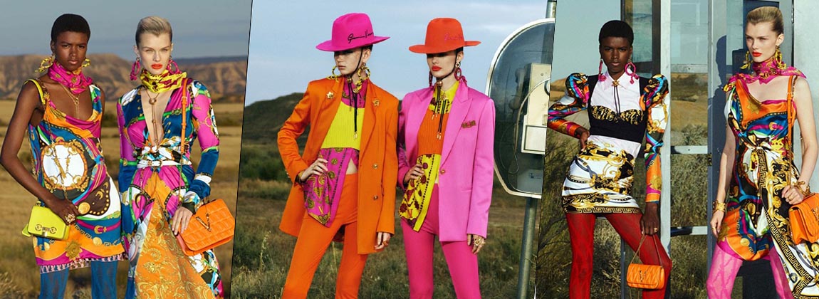 El lejano y barroco Oeste de Versace - Revista Para Ti