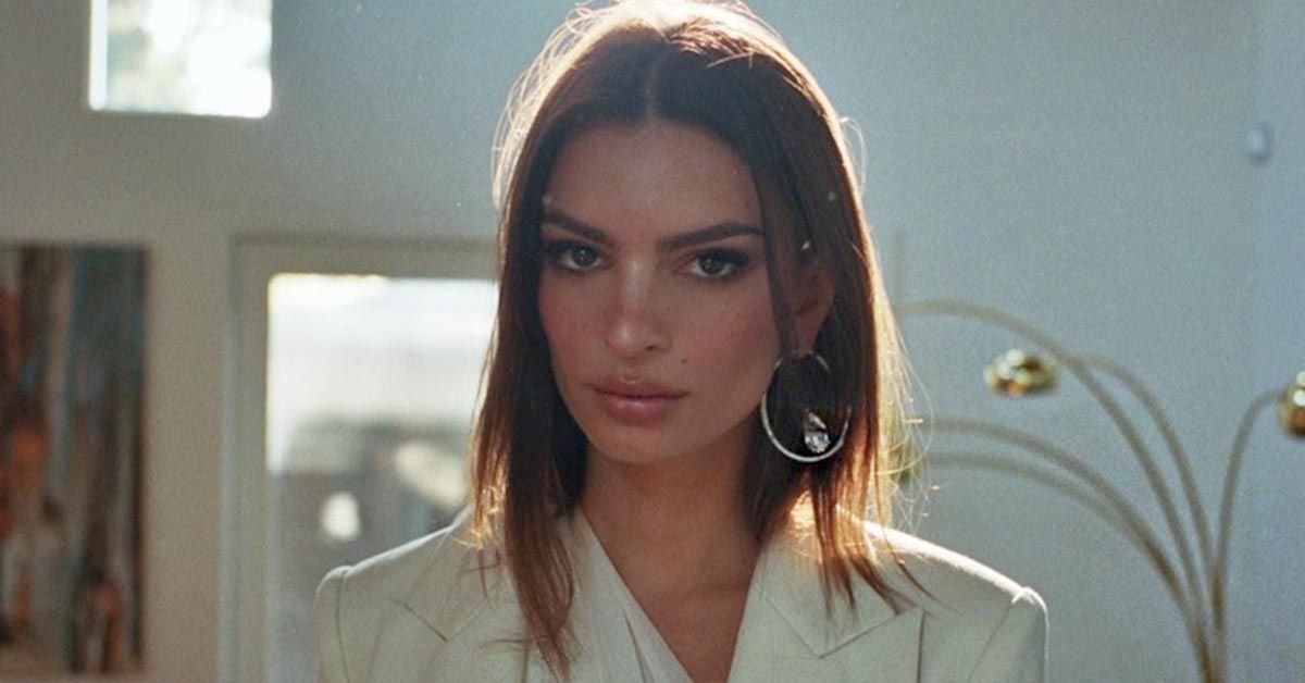 La modelo Emily Ratajkowski eligió unos looks muy originales para sus ...