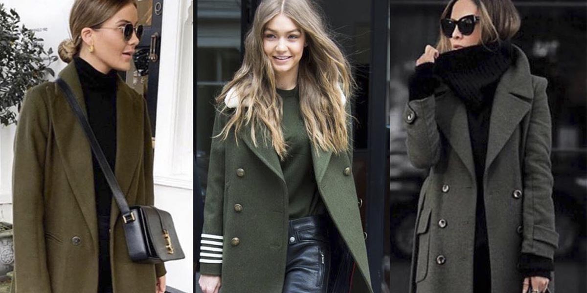 Mirá el video y lookeate con verde militar, el color del 2020 (así lo ...