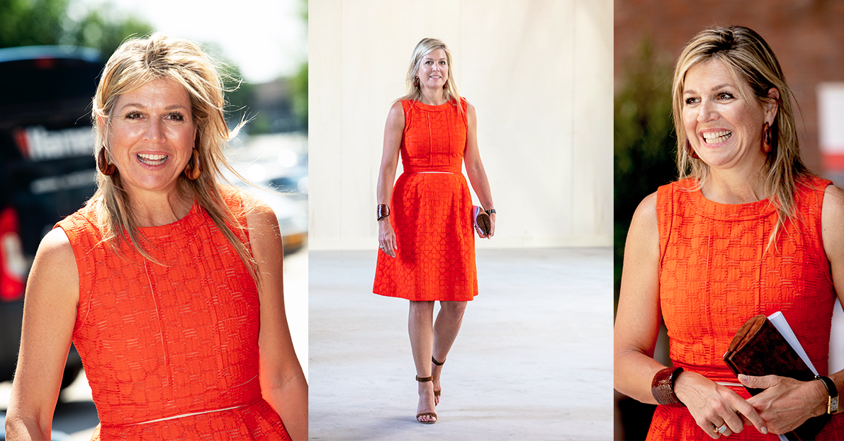 Máxima recicló un vestido que ya había usado hace 7 años - Para Ti