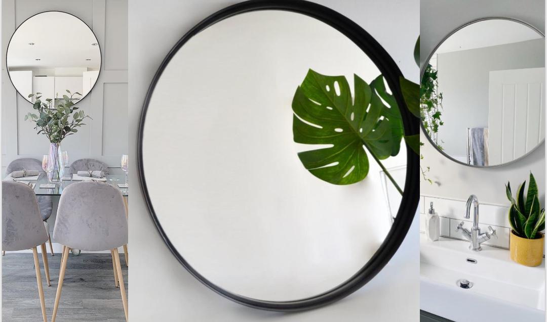El espejo redondo es tendencia deco ¡en todas partes!: ideas y modelos ...