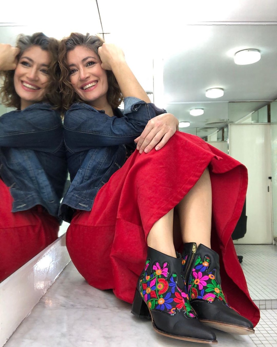 Para Carla Conte la cuarentena tiene luces, sombras… ¡y el brillo de ...