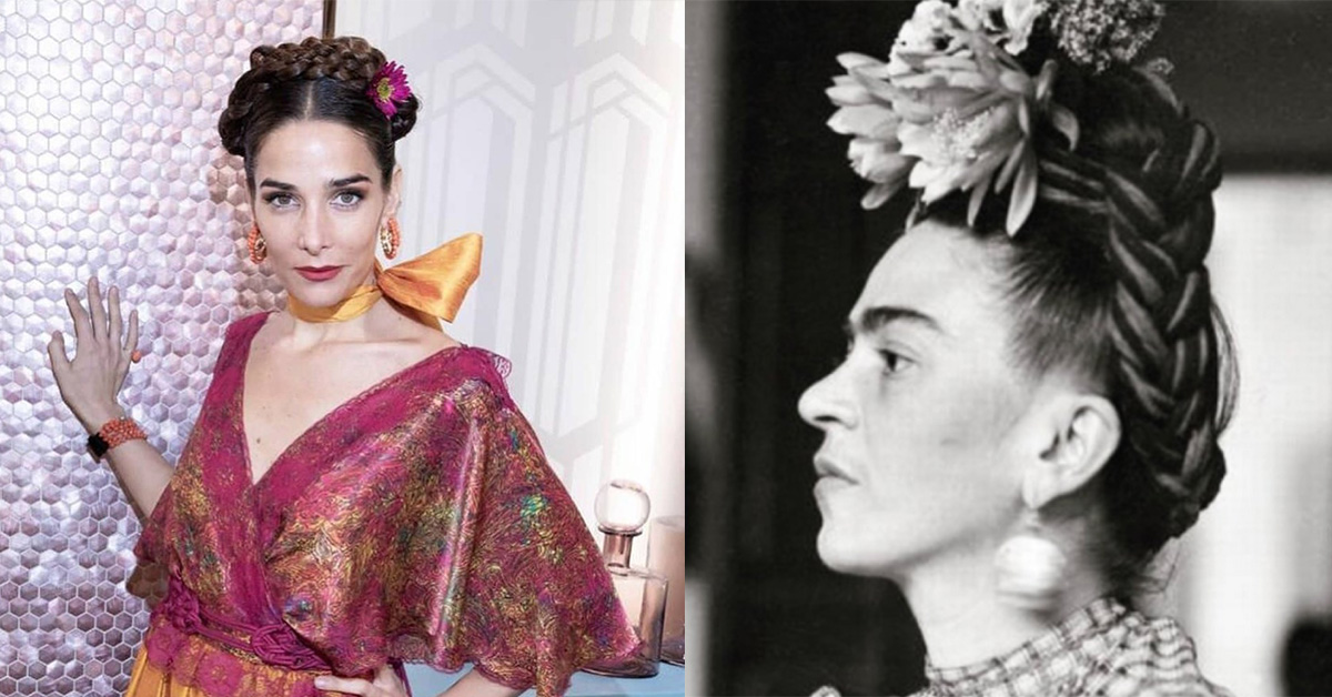 El peinado de Juana Viale con el que homenajeó a Frida Kahlo