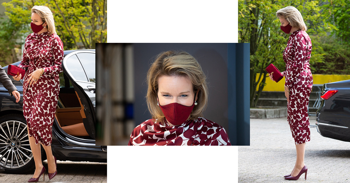 Mirá el inspirador y elegante look de la reina Mathilde de Bélgica ...