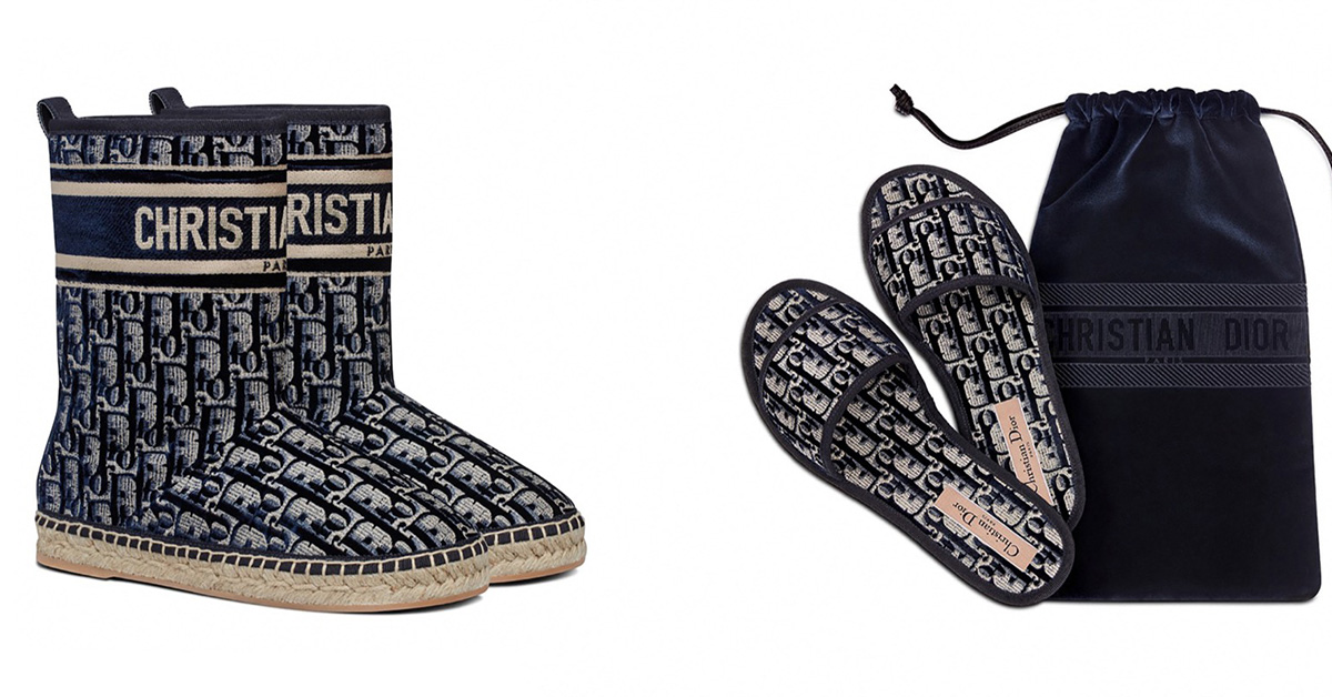 Dior lanzó los zapatos más cómodos para estar en casa (en verano o ...