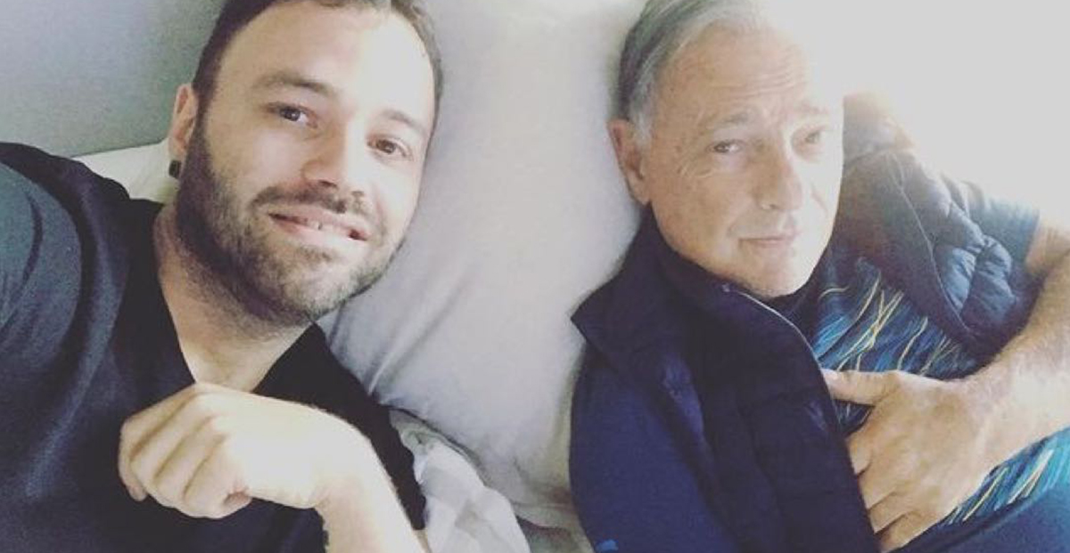 Luciano, uno de los hijos de Máximo Ravenna, le dedicó a su papá un ...