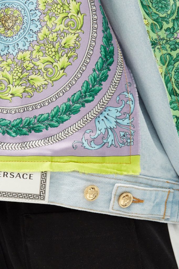 Versace presenta su nueva pieza de lujo con parches en colores pastel ...
