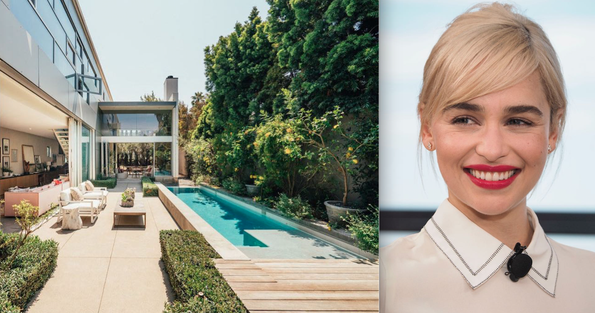 La casa de Emilia Clarke en California: ella es "la reina de los ...