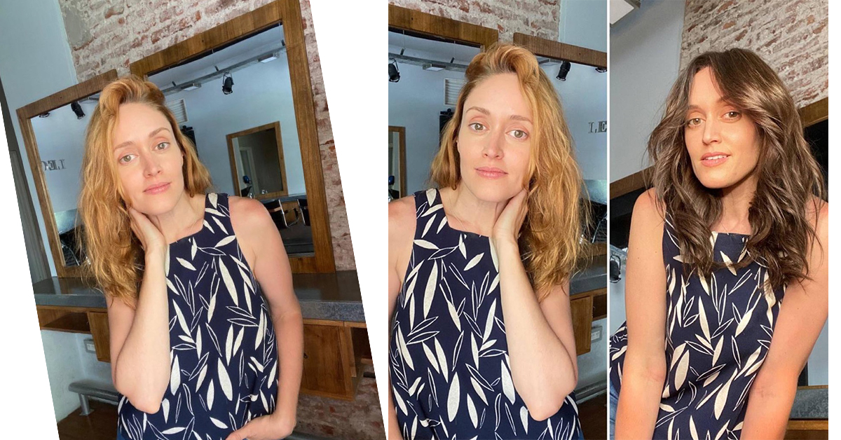 Mirá el radical cambio de look de la actriz Marina Bellati - Revista ...