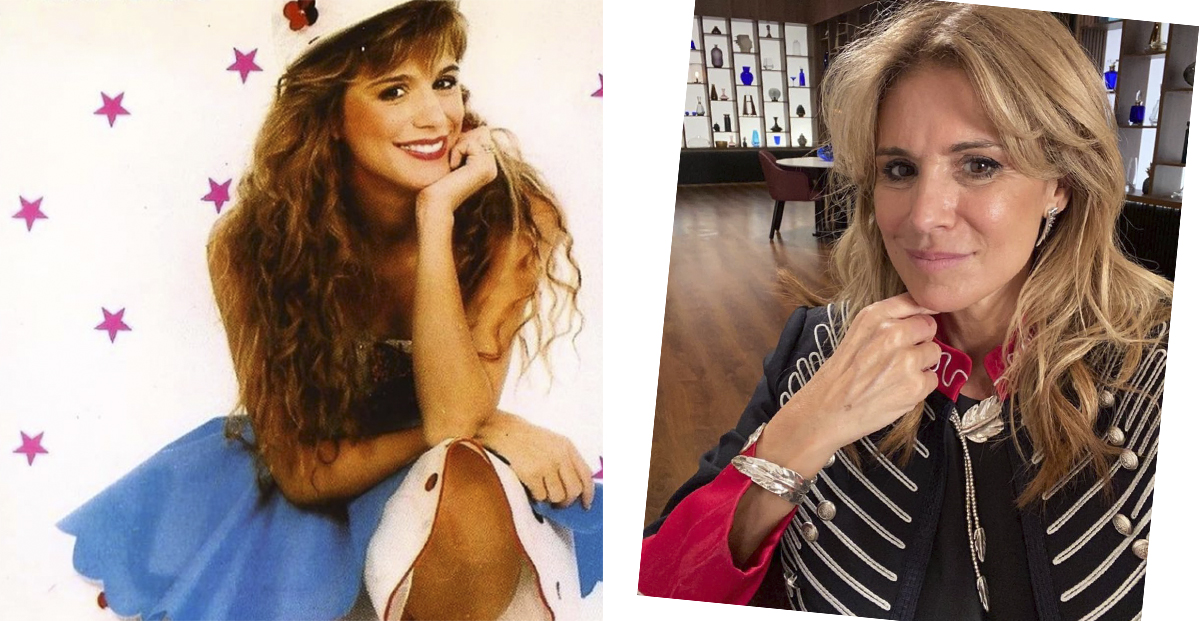 La historia de Flavia Palmiero: debutó haciendo de Evita, fue la reina ...