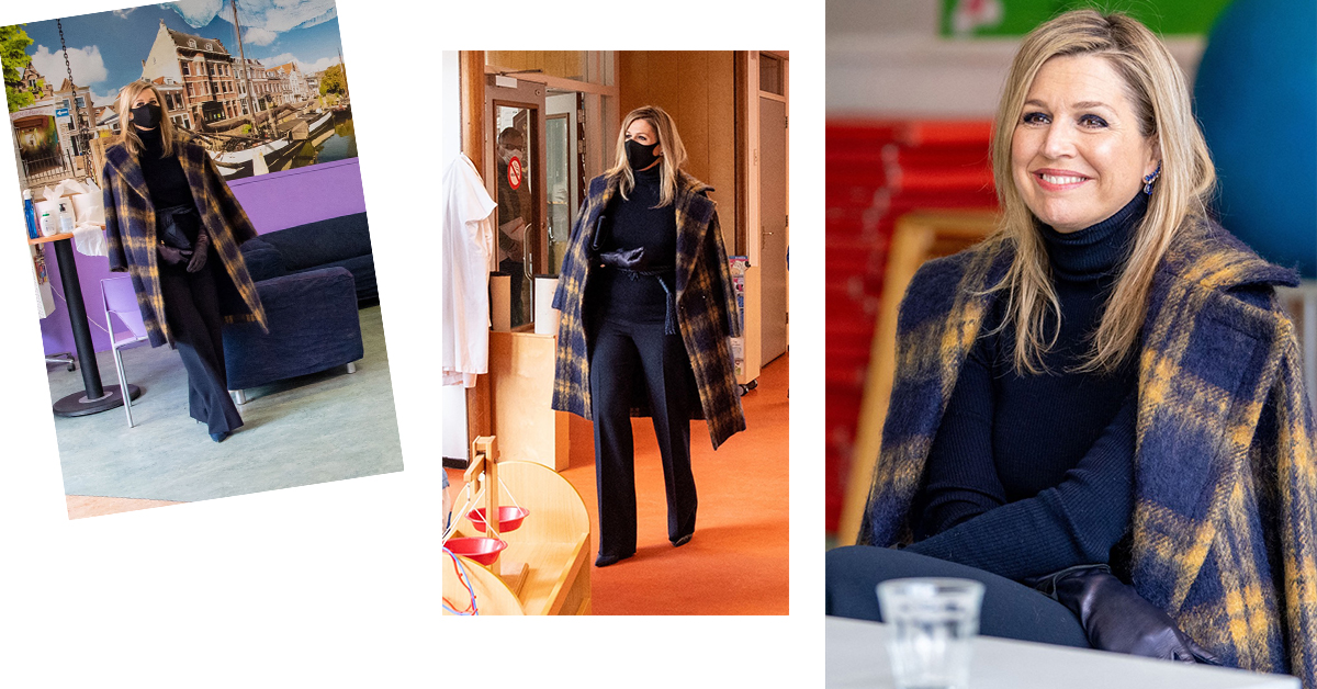 Máxima tiene el abrigo perfecto que todas vamos a querer tener ...