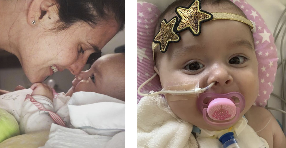 La historia de Emmita: tiene 7 meses, le diagnosticaron atrofia ...