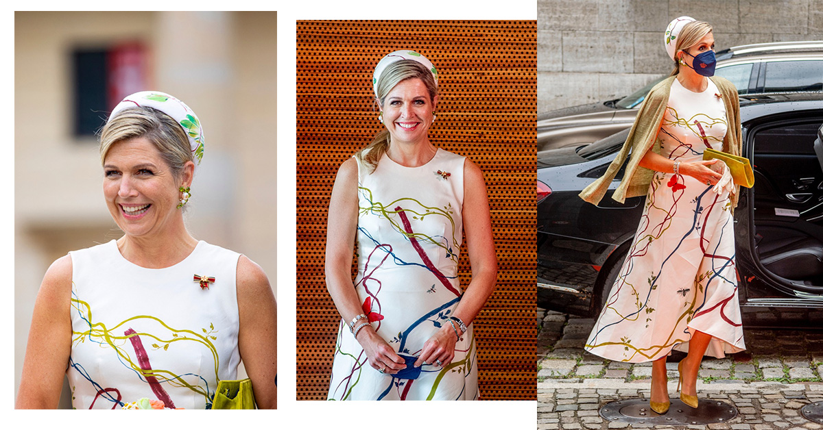 Máxima le da la bienvenida a la primavera y lleva un look único, súper ...