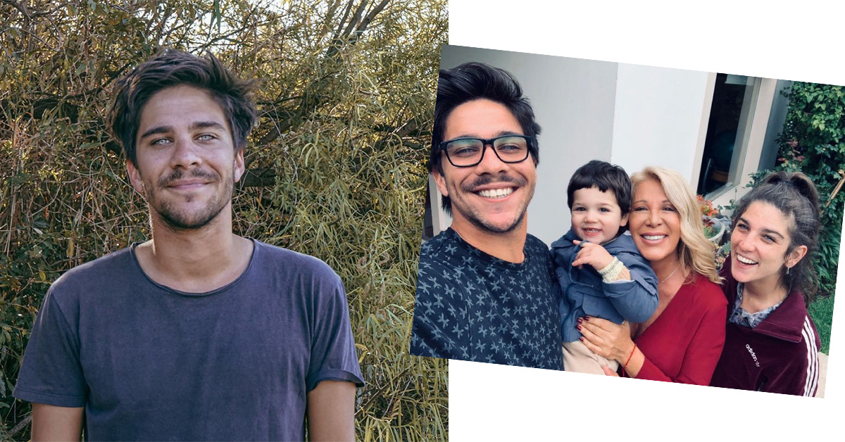 Quién es Bautista Lena, el hijo de Reina Reech y hermano de Juana ...