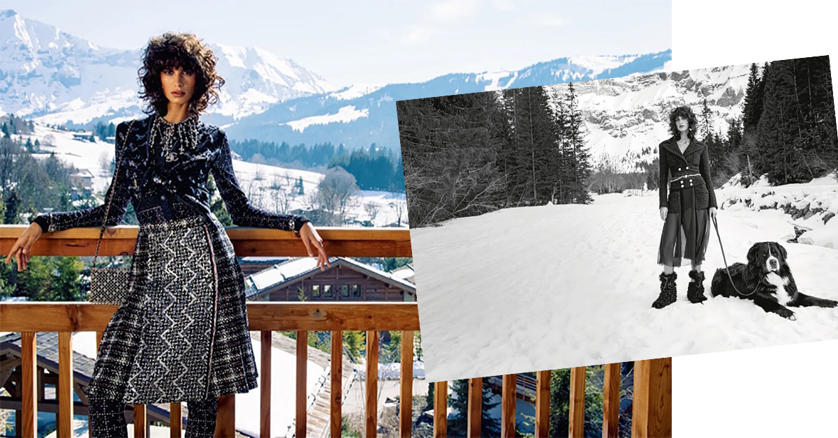 La argentina Mica Argañaraz protagoniza la nueva campaña de invierno de ...