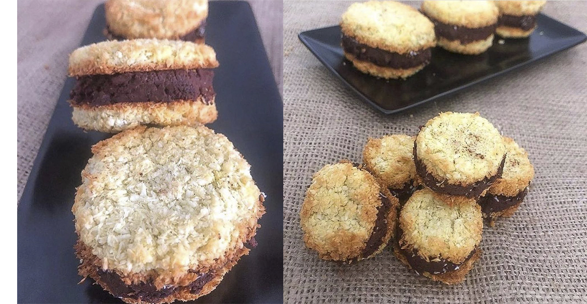 Alfajores de coco (low carb) para endulzar tu día - Revista Para Ti