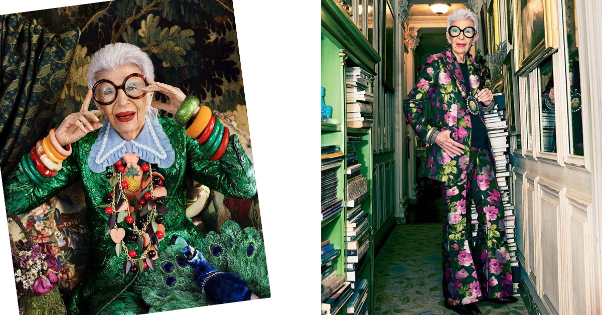 Iris Apfel, la primera influencer cumple 100 años - Revista Para Ti