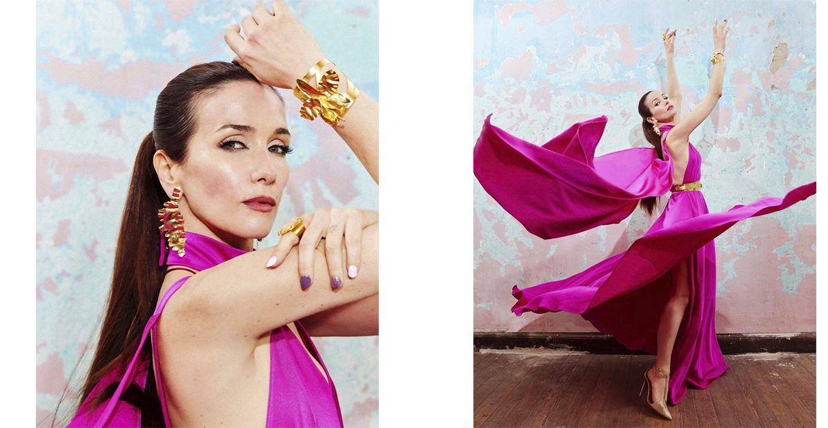 Natalia Oreiro impactó con un look inspirado en las Mil y una Noches ...
