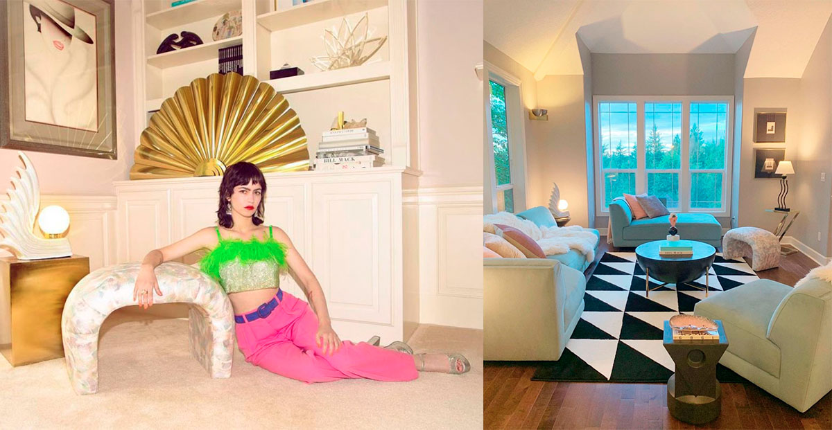 Conocé la casa inspirada en los 80 y 90 de Pilar Zeta: la artista ...