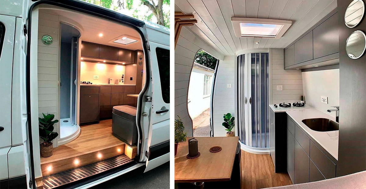 Inspirate con la transformación de una camioneta van convertida en una ...