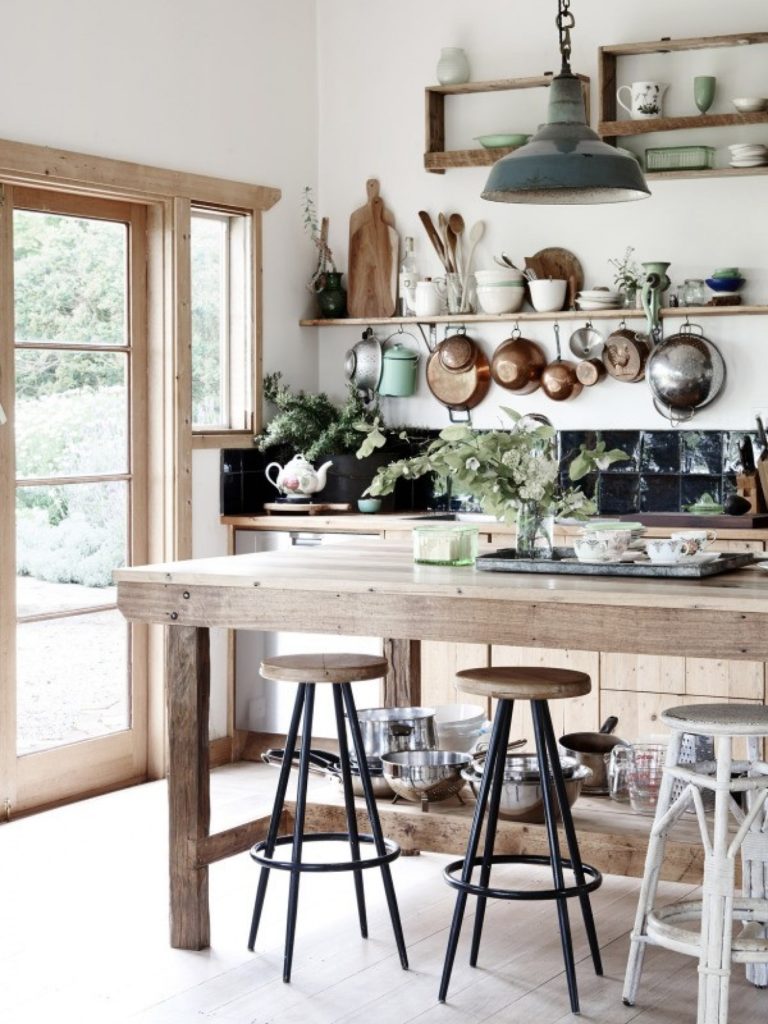 Cocinas estilo farmhouse: cálidas, rústicas y muy hogareñas - Revista ...