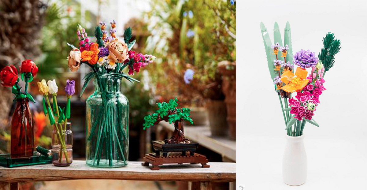 Conocé la colección botánica de Lego: flores para armar (y amar ...
