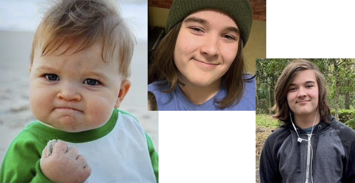 Qué fue de la vida de Sammy Griner, el chico que fue el meme del bebé ...