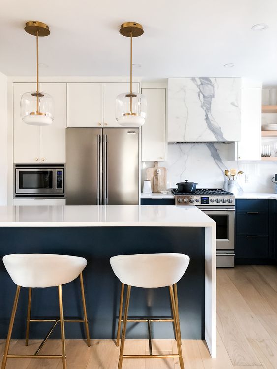 Ideas y tips para incorporar el dorado en la cocina: una tendencia ...