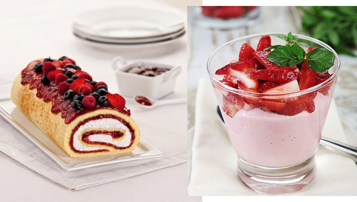 2 postres ricos y frescos con frutos rojos de Estefanía Pasquini ...
