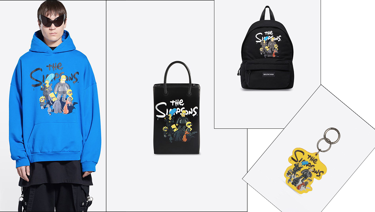Un nuevo capítulo de Los Simpsons: Balenciaga hace una colección ...