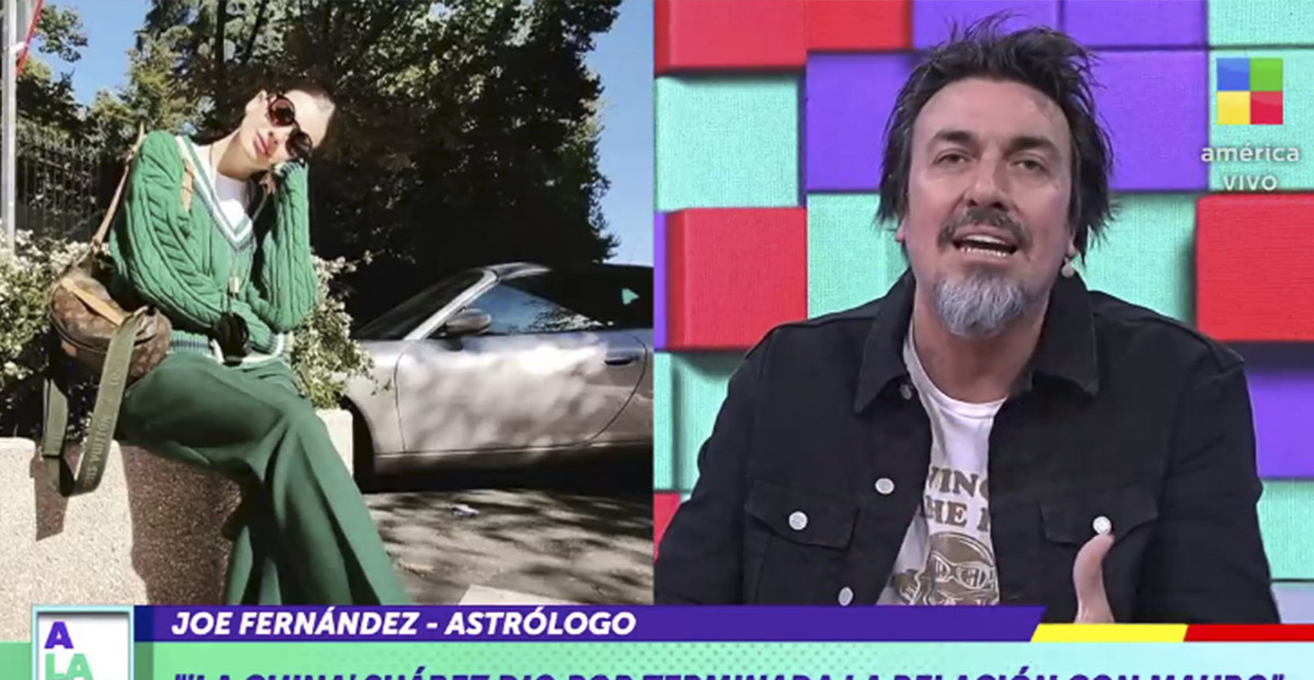 La predicción de Joe Fernández que condena a la China Suárez post ...