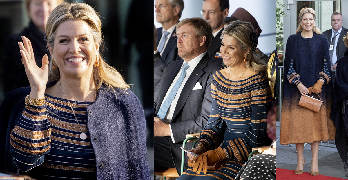 Máxima llevó un look con la combinación más original: ¿te animás a ...