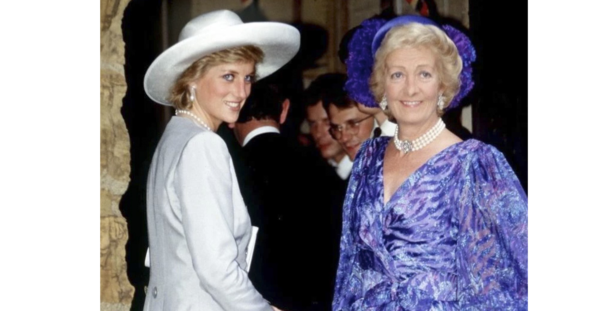 La polémica historia de Frances Roche, la madre de Lady Di: la abandonó ...