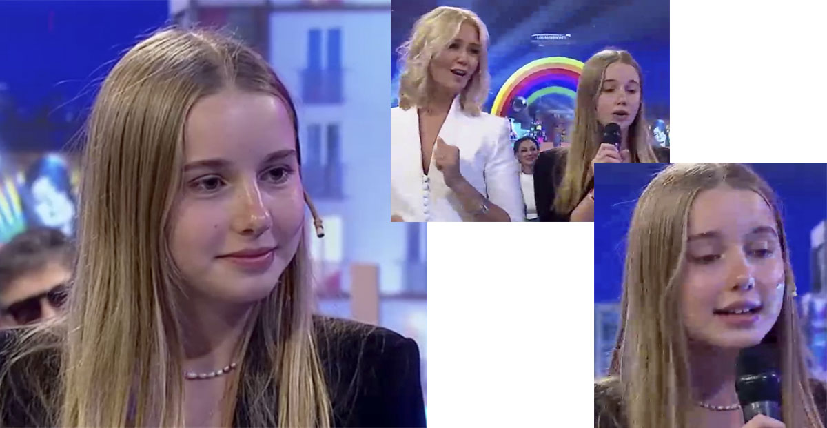 Cómo fue el debut televisivo de Taína Gravier, la hija de Valeria Mazza ...