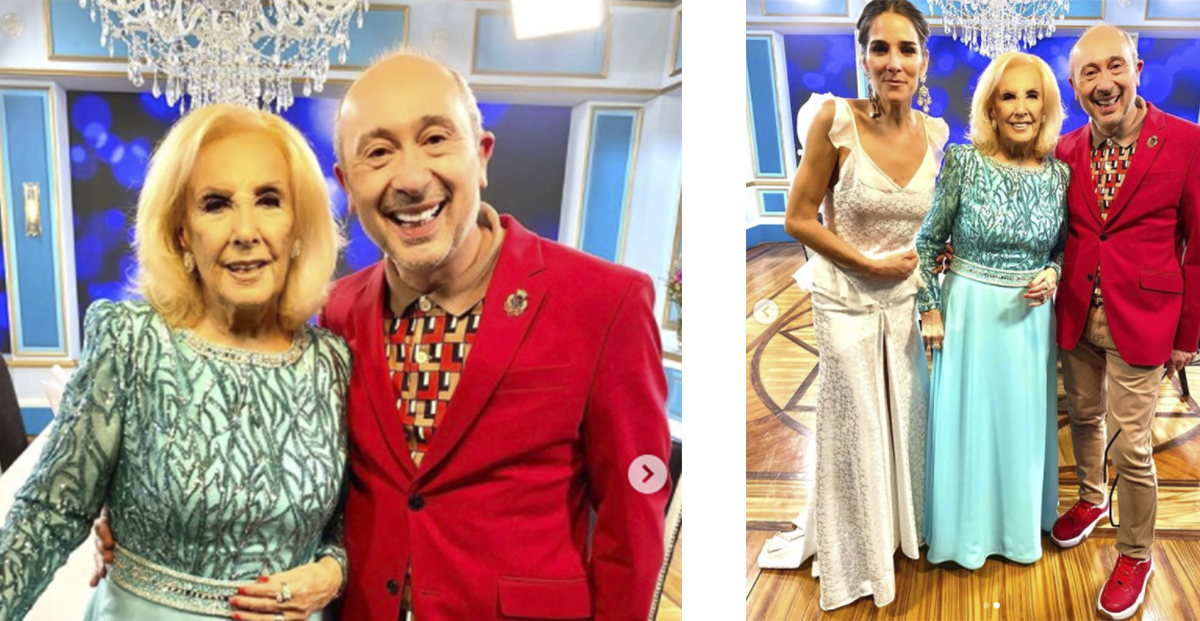 Alarma por la salud de Mirtha Legrand: su diseñador, Claudio Cosano ...