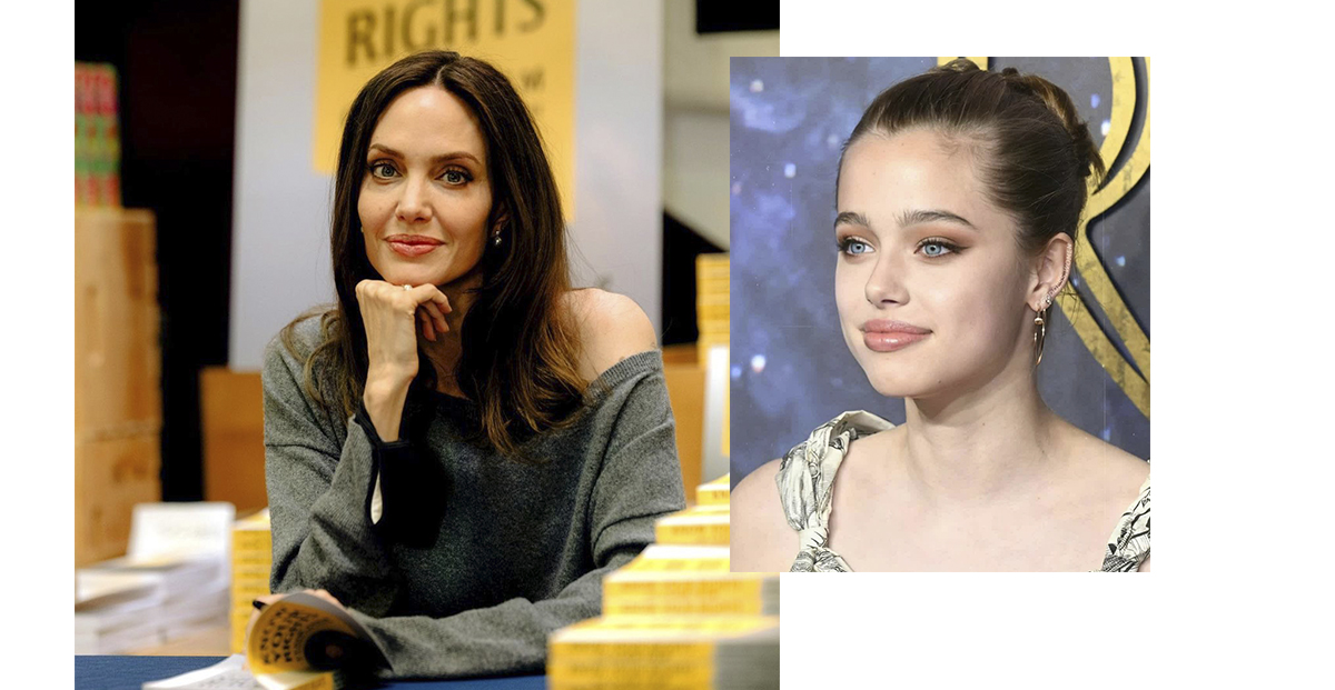 ¡Idénticas! Las fotos que se viralizaron de Angelina Jolie y Shiloh (a ...
