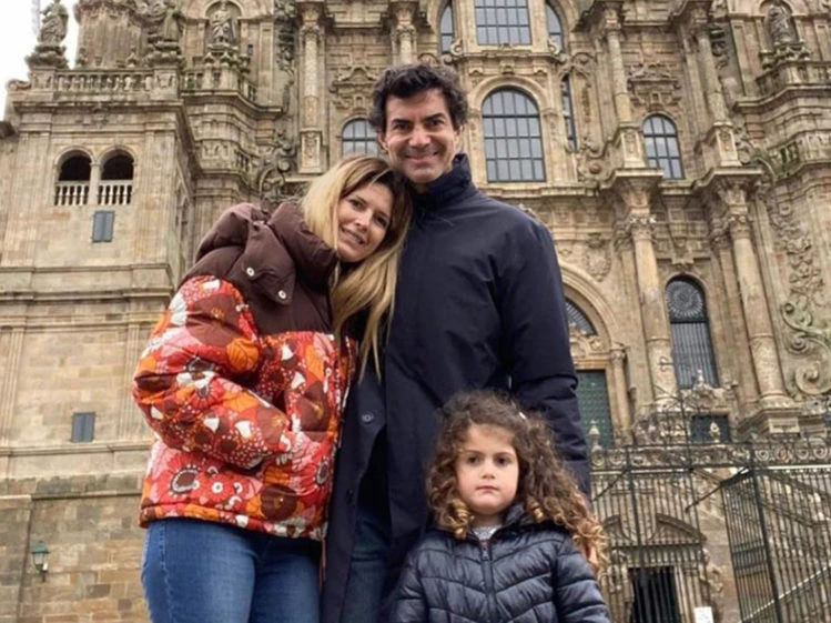 Las fotos de Isabel Macedo en Santiago de Compostela cumpliendo la ...