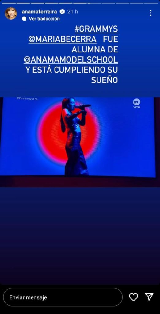 Anamá Ferreira contó un dato desconocido sobre María Becerra - Revista ...