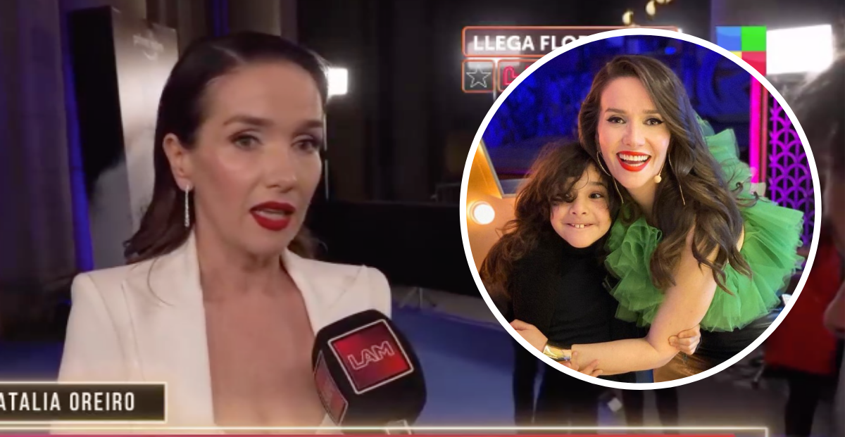 Natalia Oreiro se sinceró sobre un aspecto de la crianza de Merlín ...