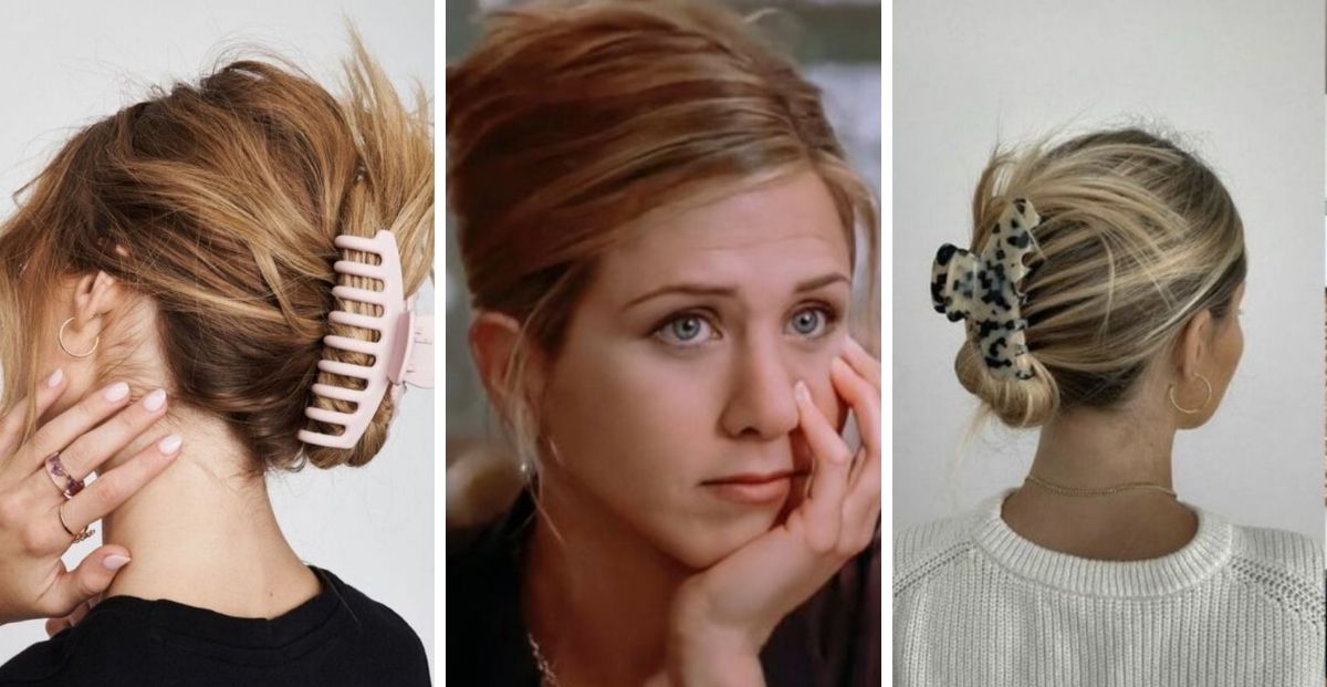 El "rodete estilo Rachel" que impuso Jennifer Aniston y vuelve a ser ...