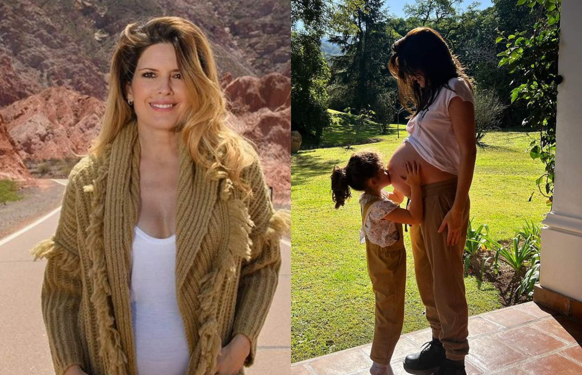 ¡Cómo creció! Isabel Macedo mostró su panza de 34 semanas de embarazo ...