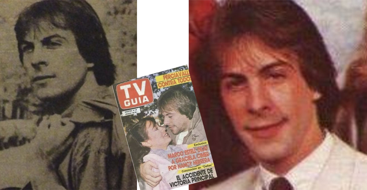 El oscuro pasado de Marco Estell: así vive hoy a los 65 años, el galán ...