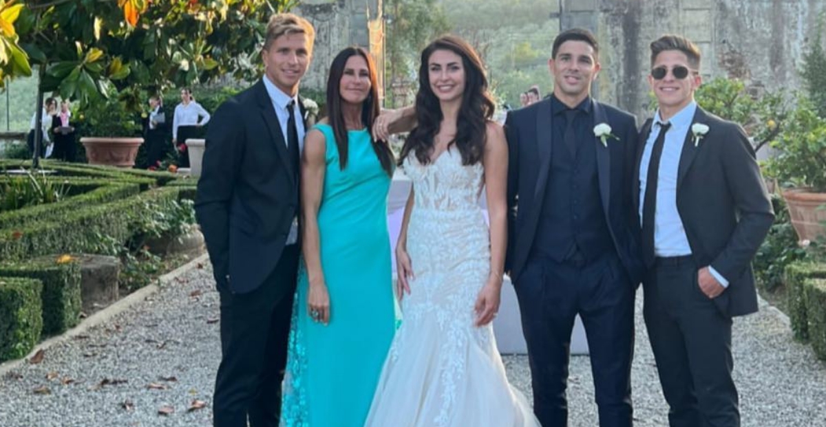 Las dos bodas de Giovanni Simeone y Giulia Coppini: por qué se casaron ...