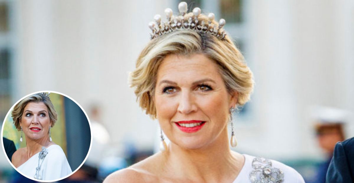 El glamoroso look total white de Máxima Zorreguieta para una cena de ...