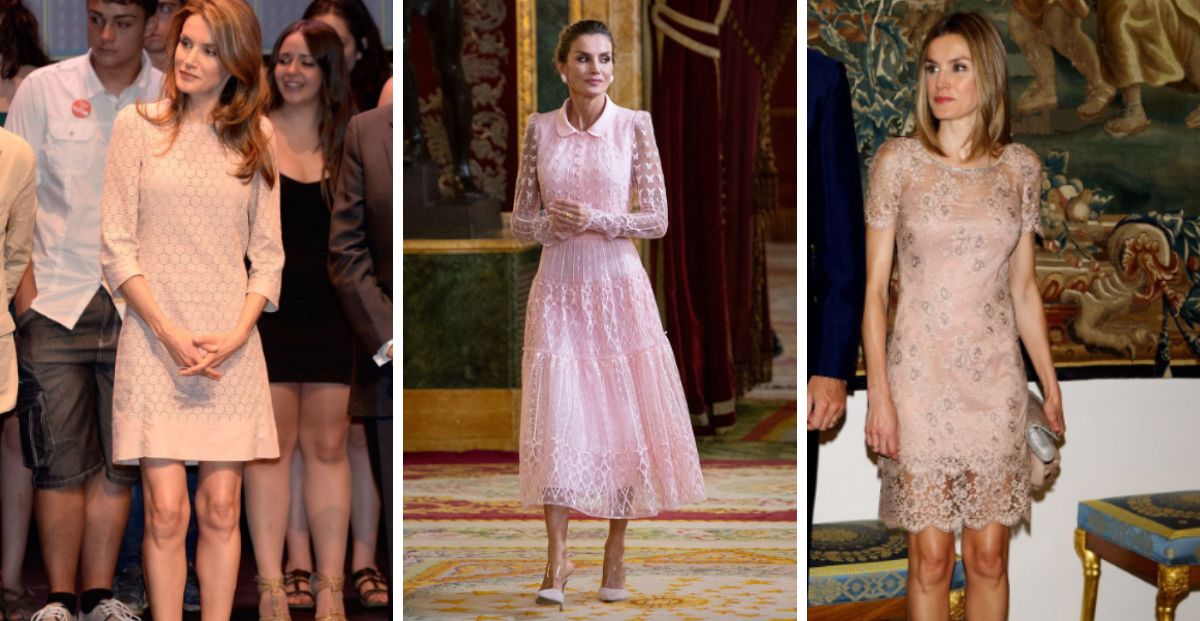 El truco de estilismo de Letizia para llevar el rosa, el color que ...