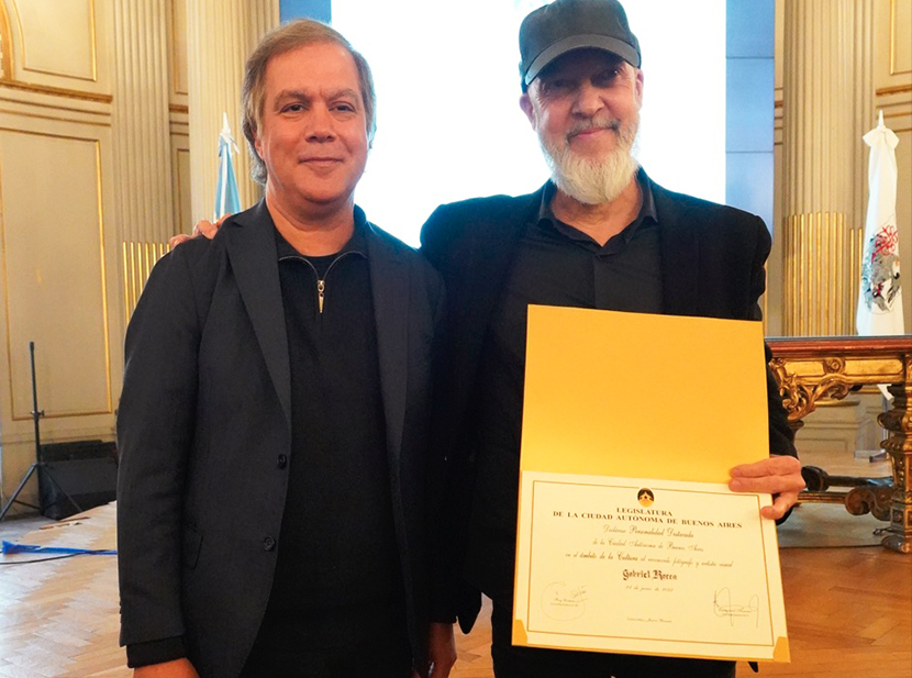 El fotógrafo y artista visual Gabriel Rocca fue nombrado como ...